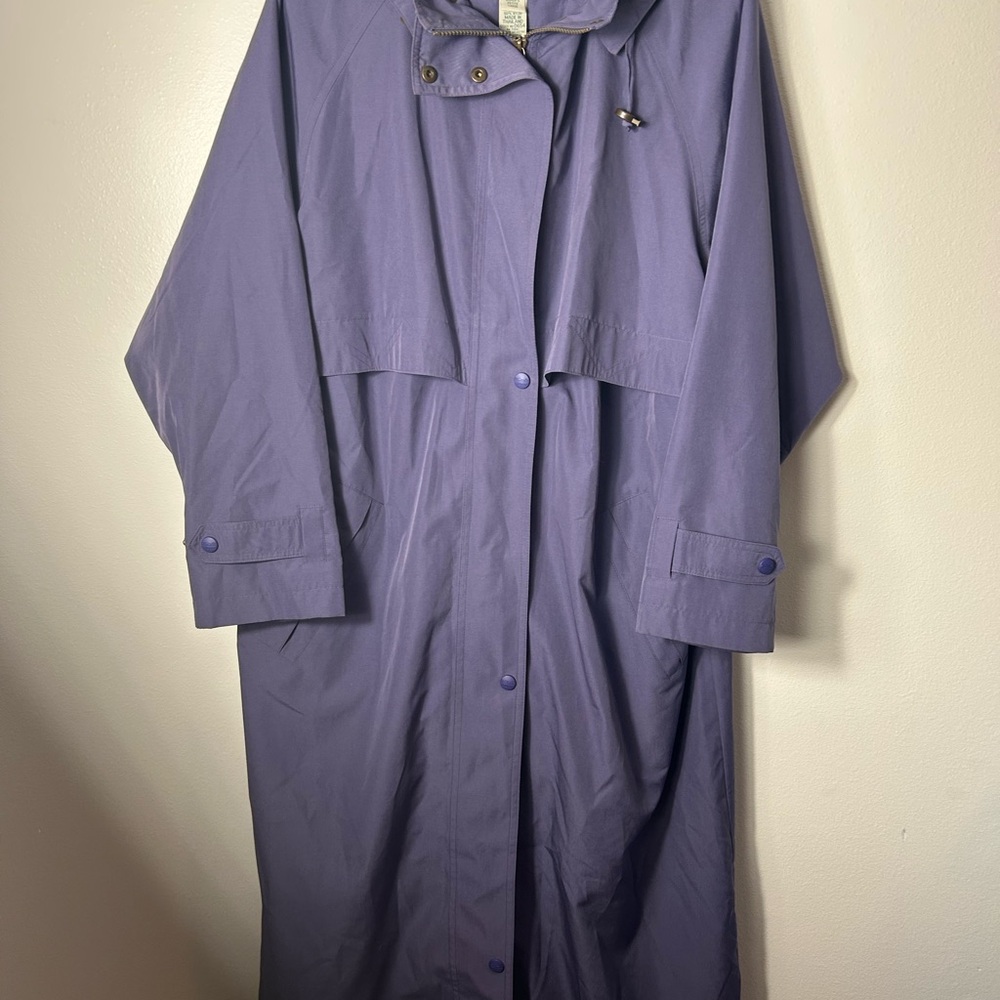 L.L. Bean Lavender Rain Jacket - Gem